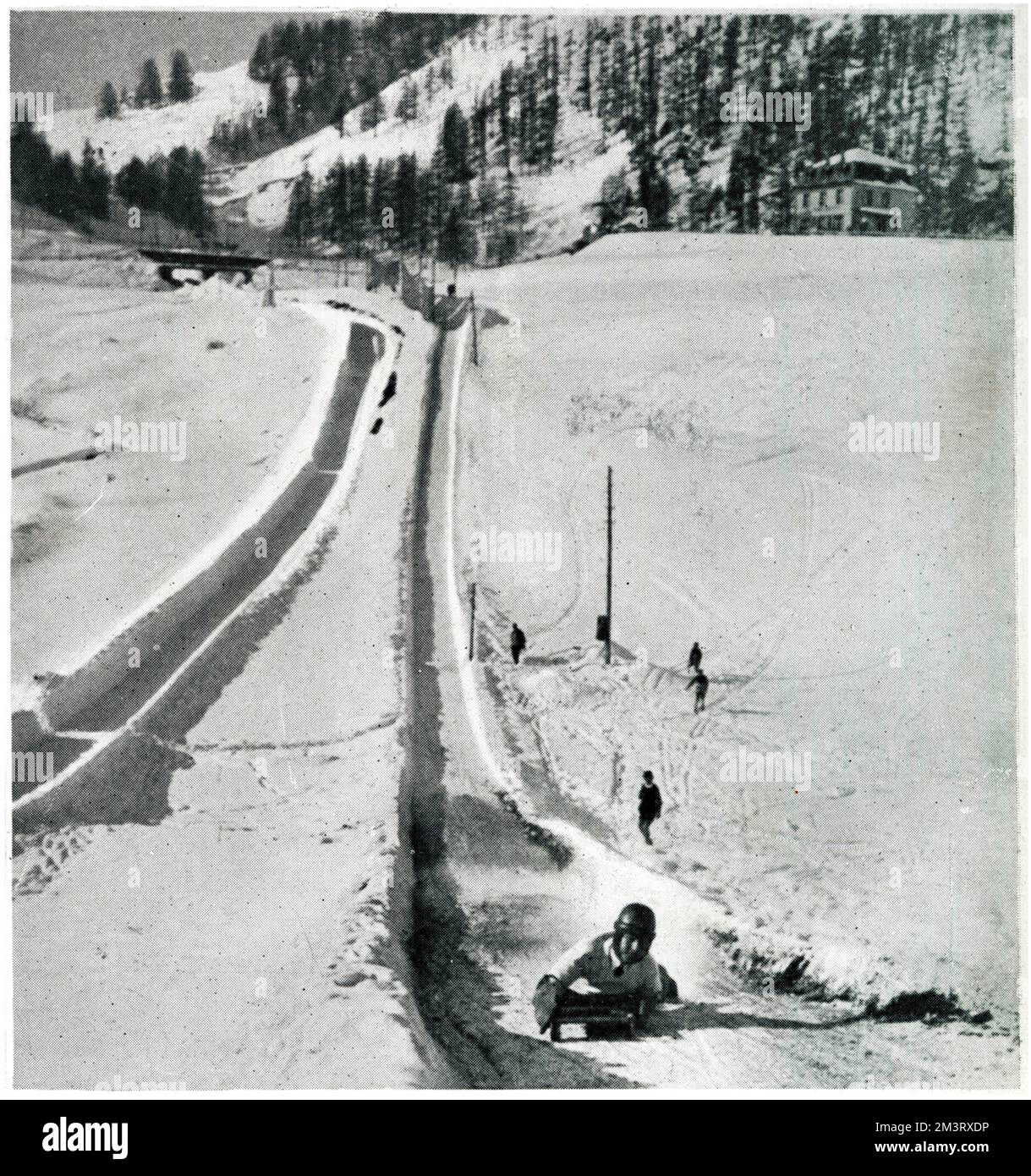 The Cresta Run Stock Photo - Alamy