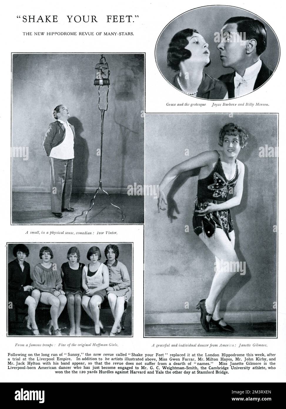 Shake Your Feet at the London Hippodrome Stock Photo - Alamy