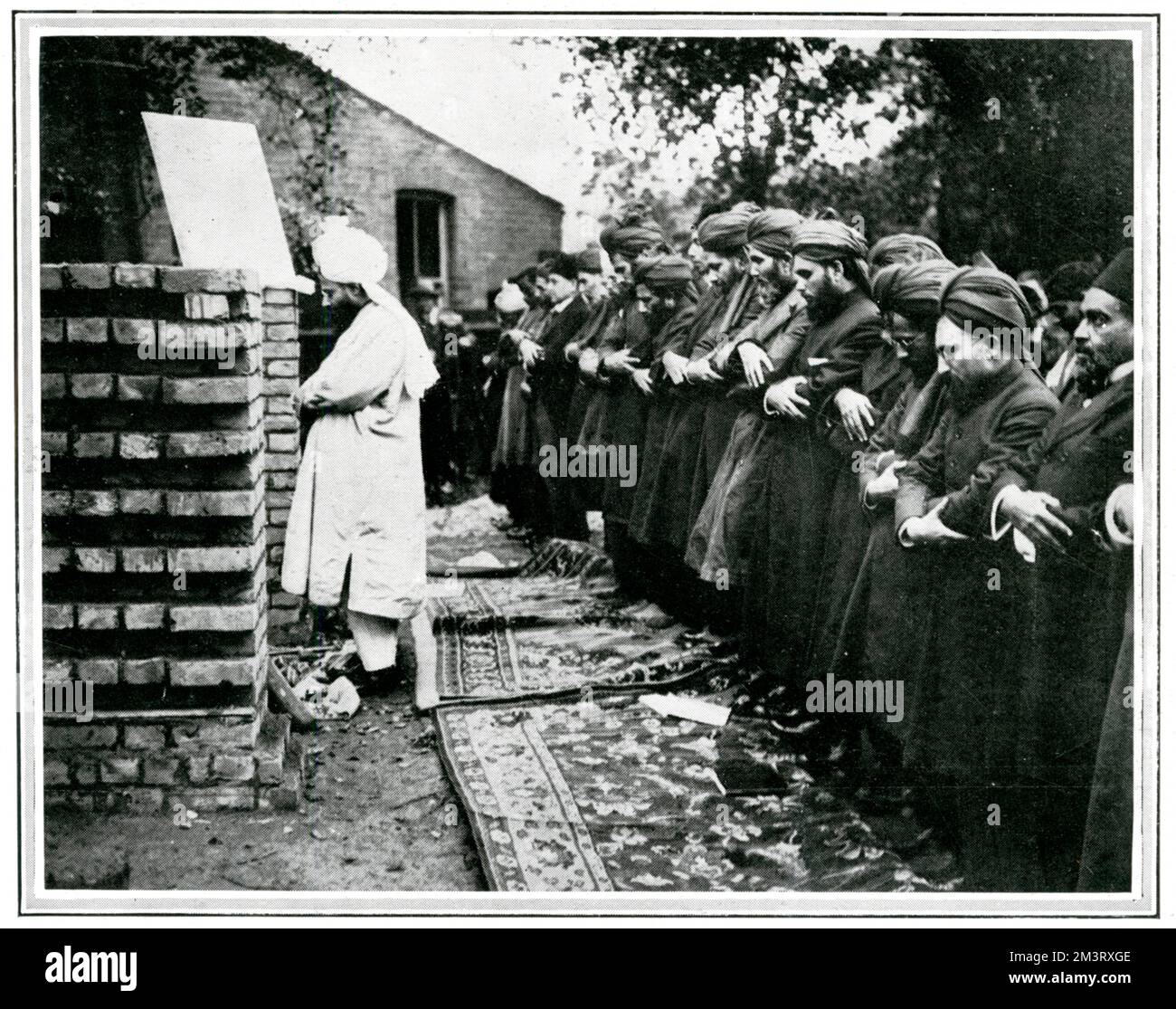 The foundation stones of London's first mosque at Southfields by His ...