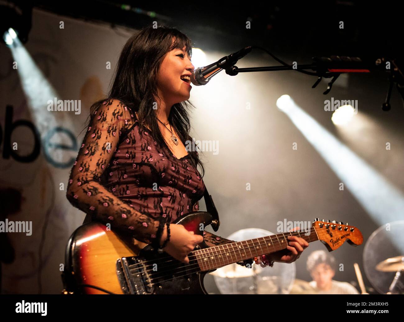 Beabadoobee on stage at Manchester Academy UK 2022 Stock Photo - Alamy