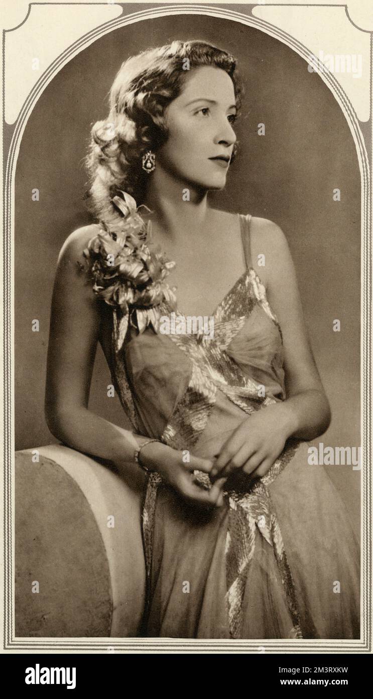 The Hon. Mrs Langton Iliffe Stock Photo - Alamy