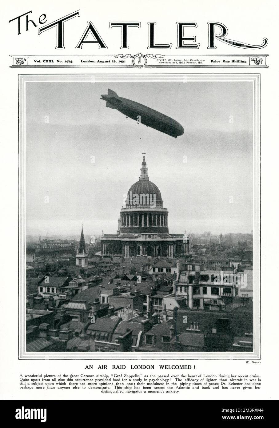 Zeppelins over london hi-res stock photography and images - Alamy