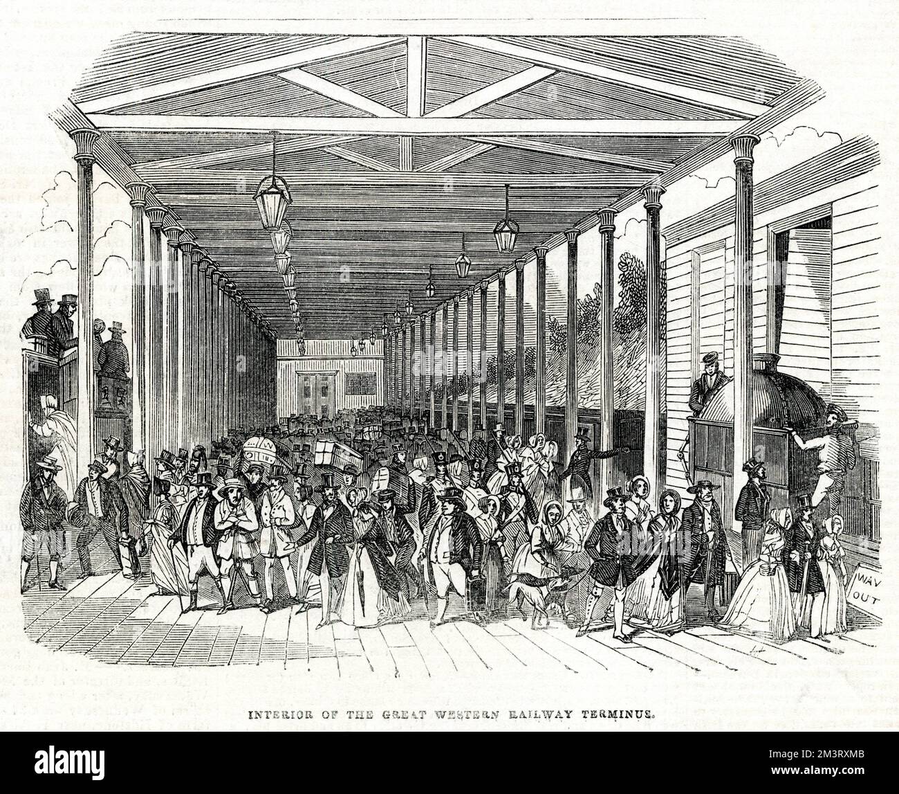 London railway stations 19th century hi-res stock photography and ...