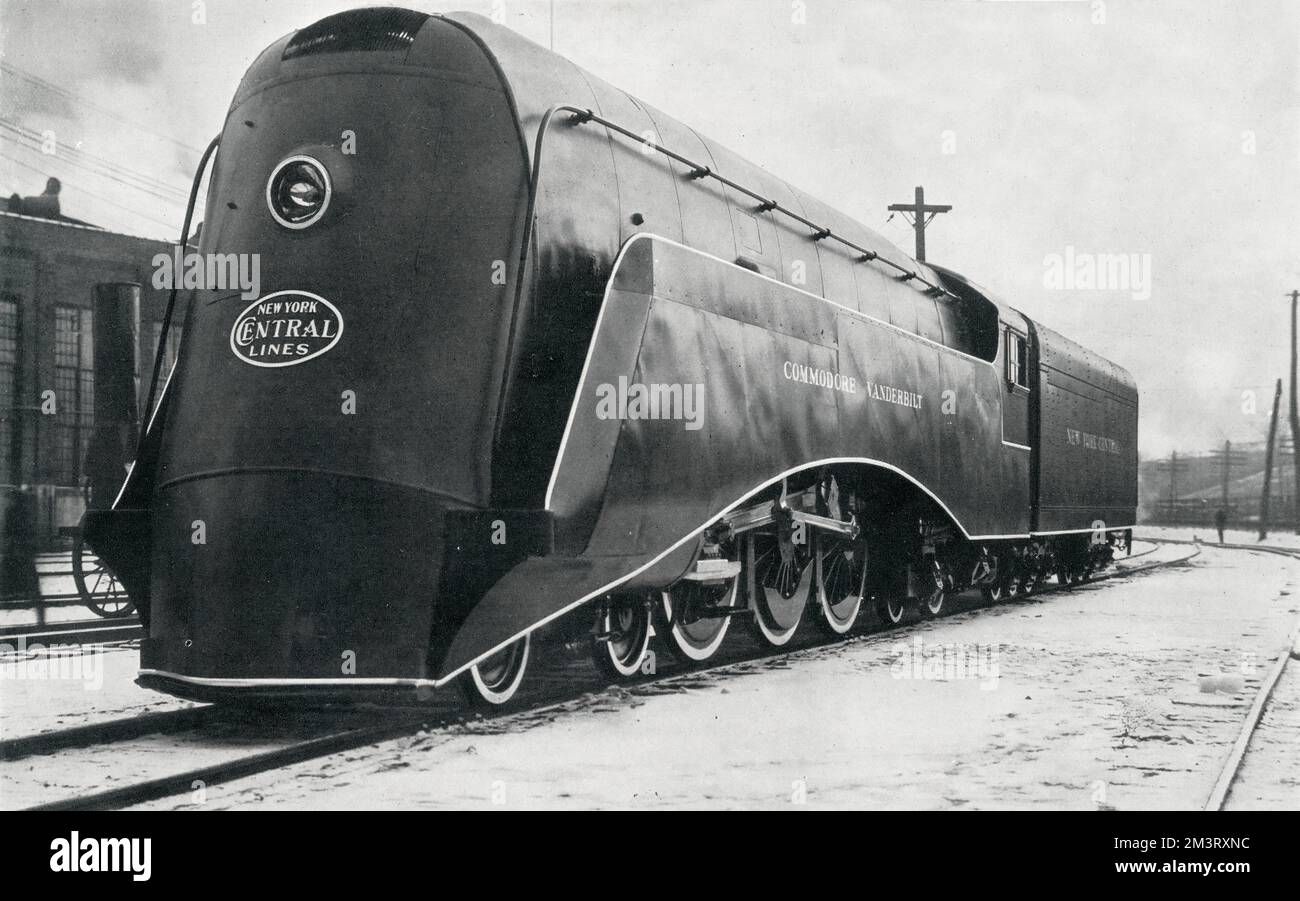 Commodore Vanderbilt - New York Central Railroad Stock Photo - Alamy