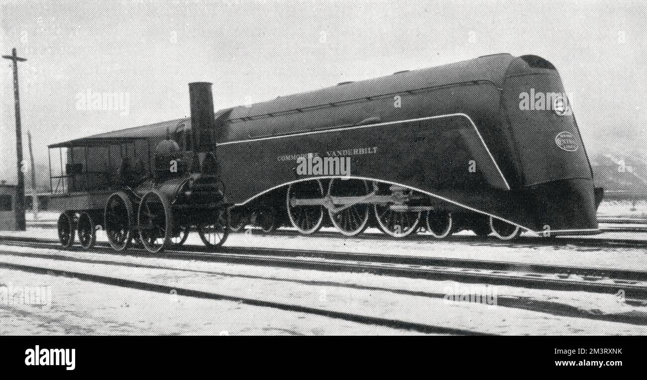 Commodore Vanderbilt - New York Central Railroad Stock Photo - Alamy