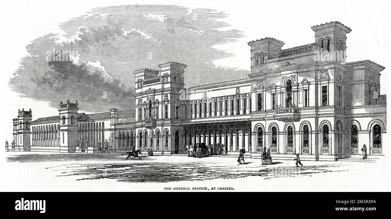 Chester train Cut Out Stock Images & Pictures - Alamy