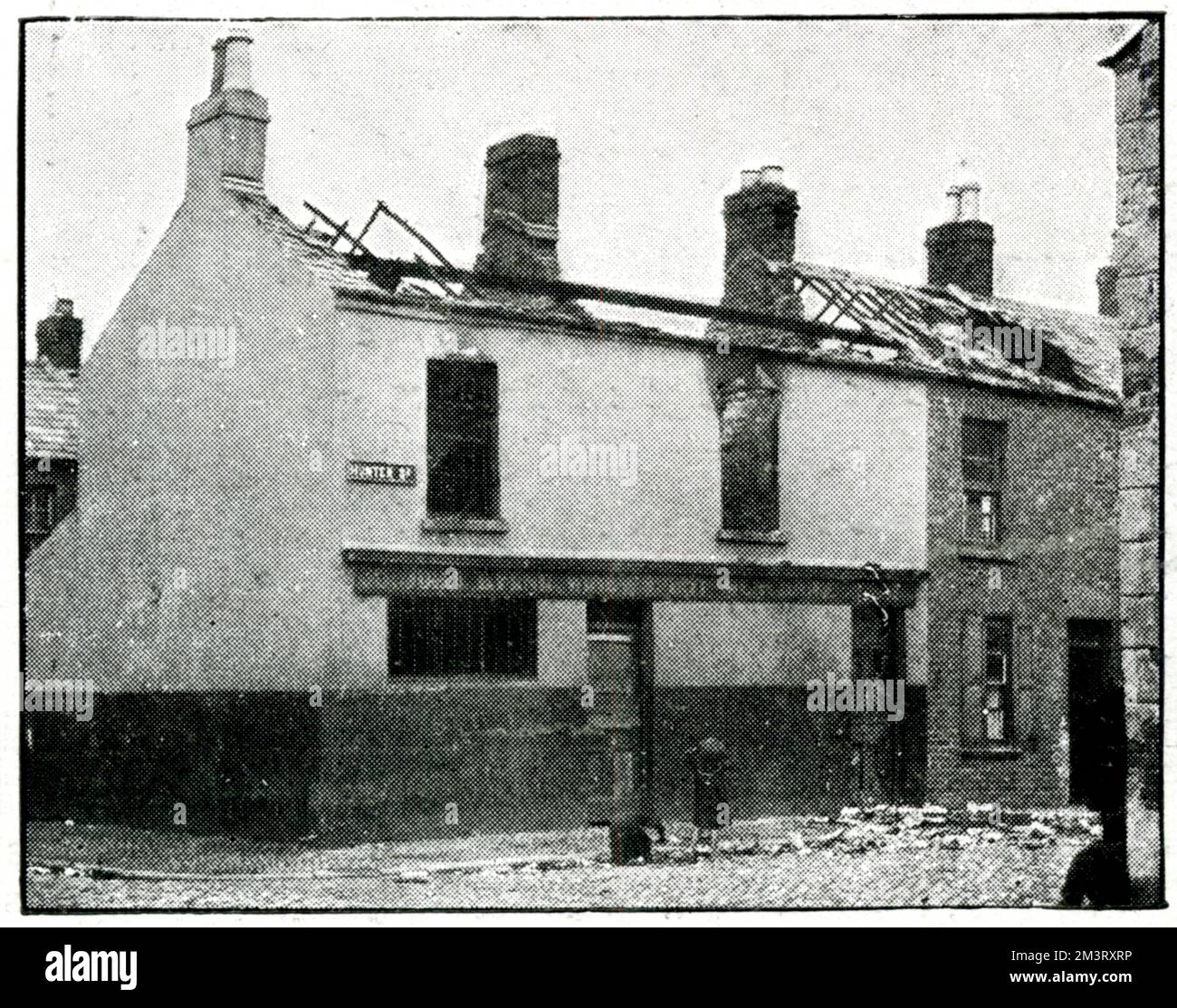Shops and houses in the Galway village of Tuam destroyed by fire during ...