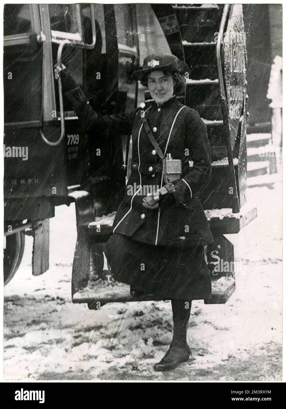 London bus conductor Cut Out Stock Images & Pictures - Alamy