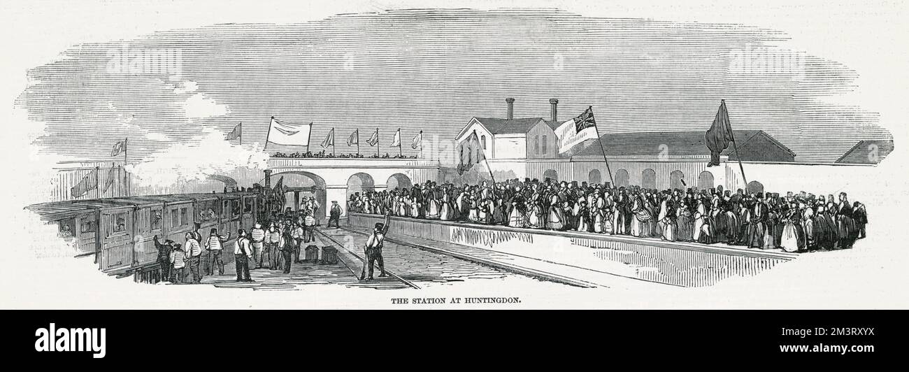 Railway carriages 1850 hi-res stock photography and images - Alamy