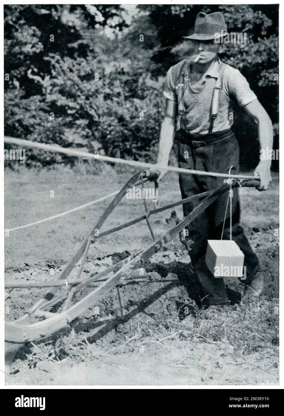 Plough man ploughing hi-res stock photography and images - Alamy
