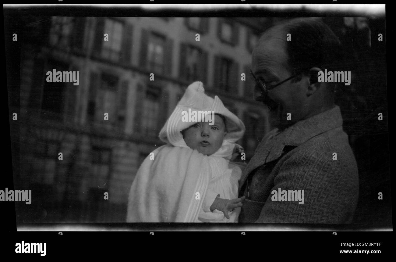 Sam Chamberlain and baby , Infants. Samuel Chamberlain Photograph ...