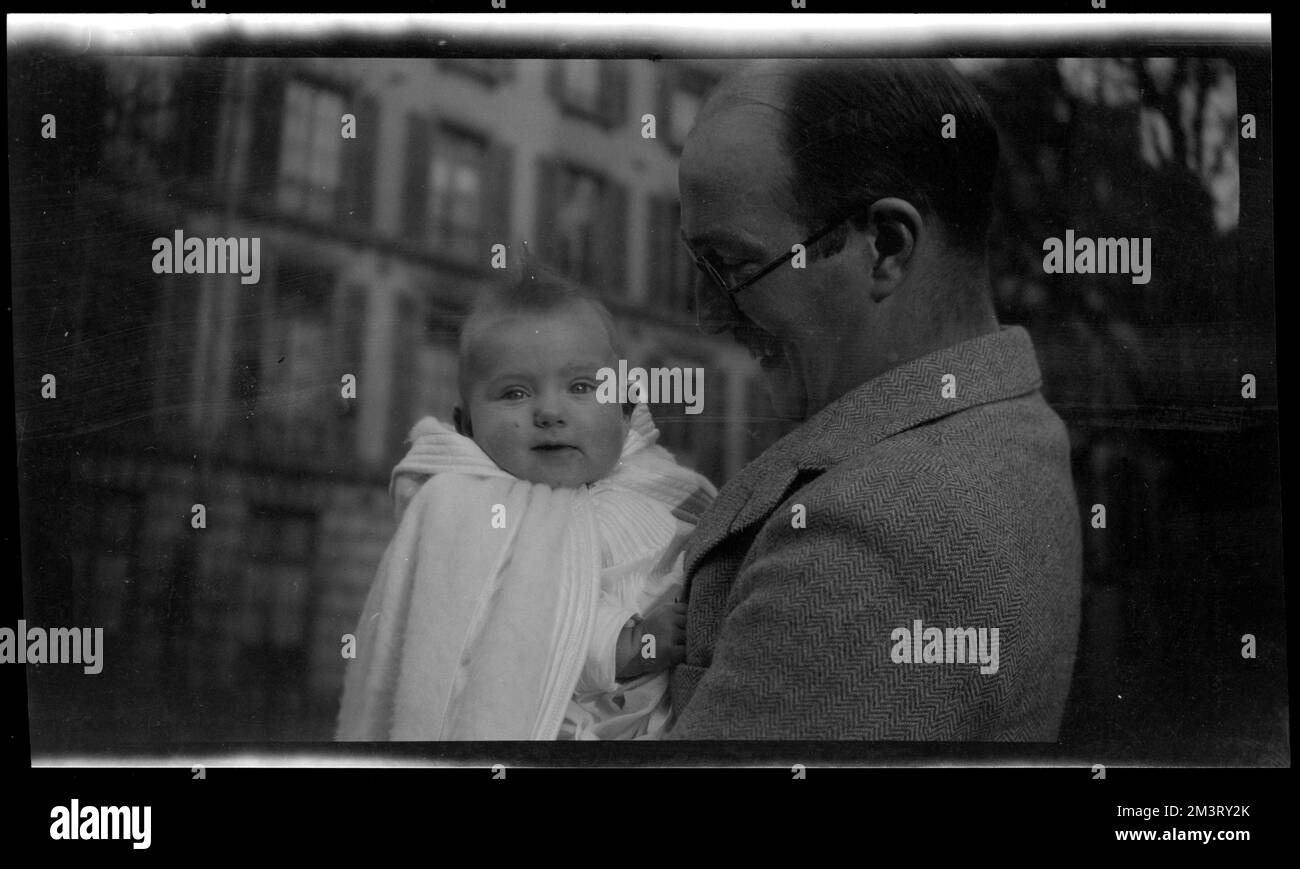 Sam Chamberlain and baby , Infants. Samuel Chamberlain Photograph ...