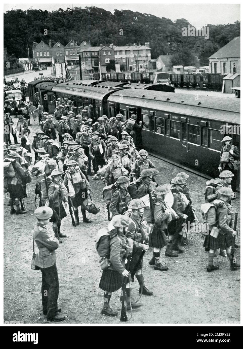 Scottish world war ii soldier Cut Out Stock Images & Pictures - Alamy