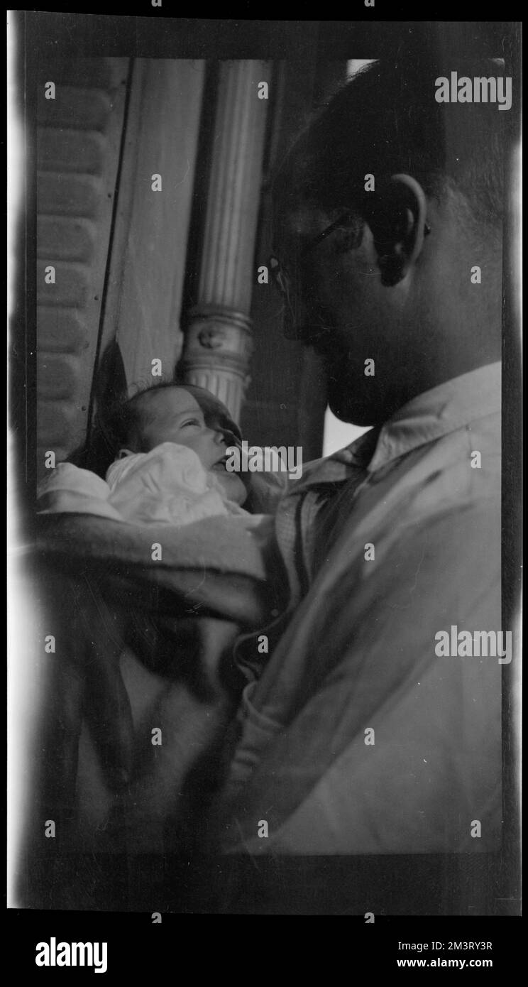 Sam Chamberlain and baby , Infants. Samuel Chamberlain Photograph ...