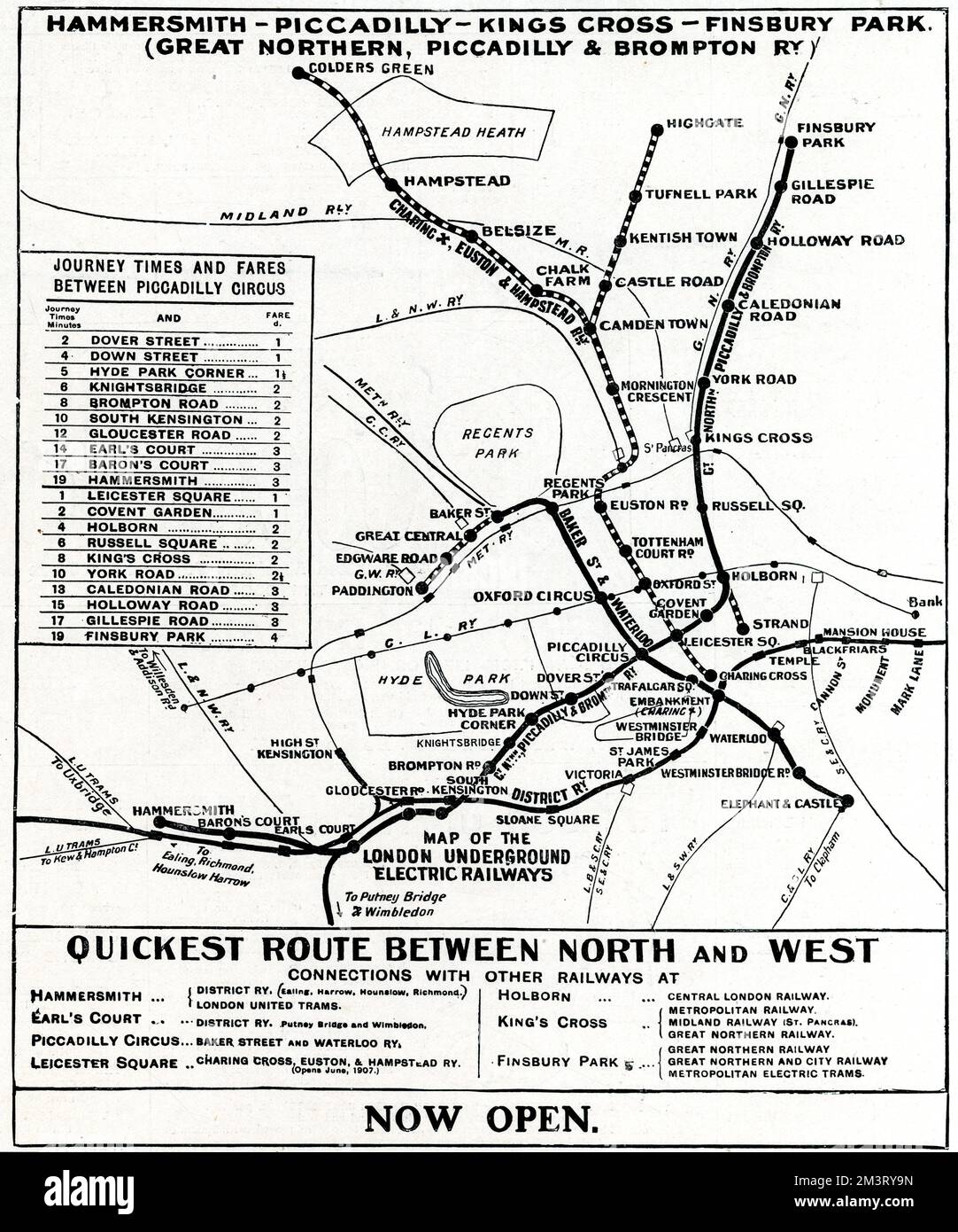 District railway map hi-res stock photography and images - Alamy