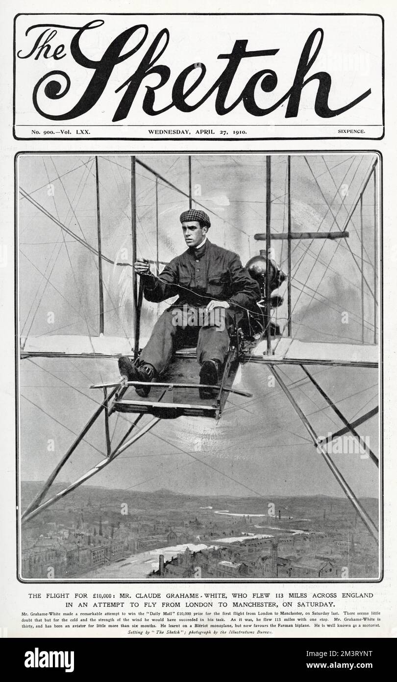 English aviator claude grahame white hi-res stock photography and ...