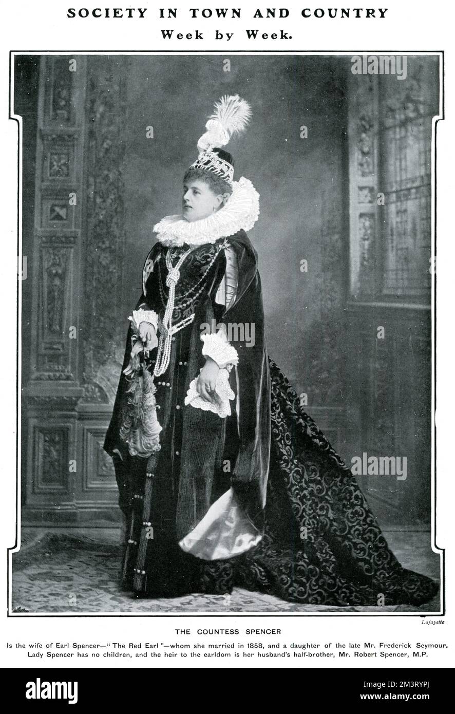 The Countess Spencer Stock Photo - Alamy