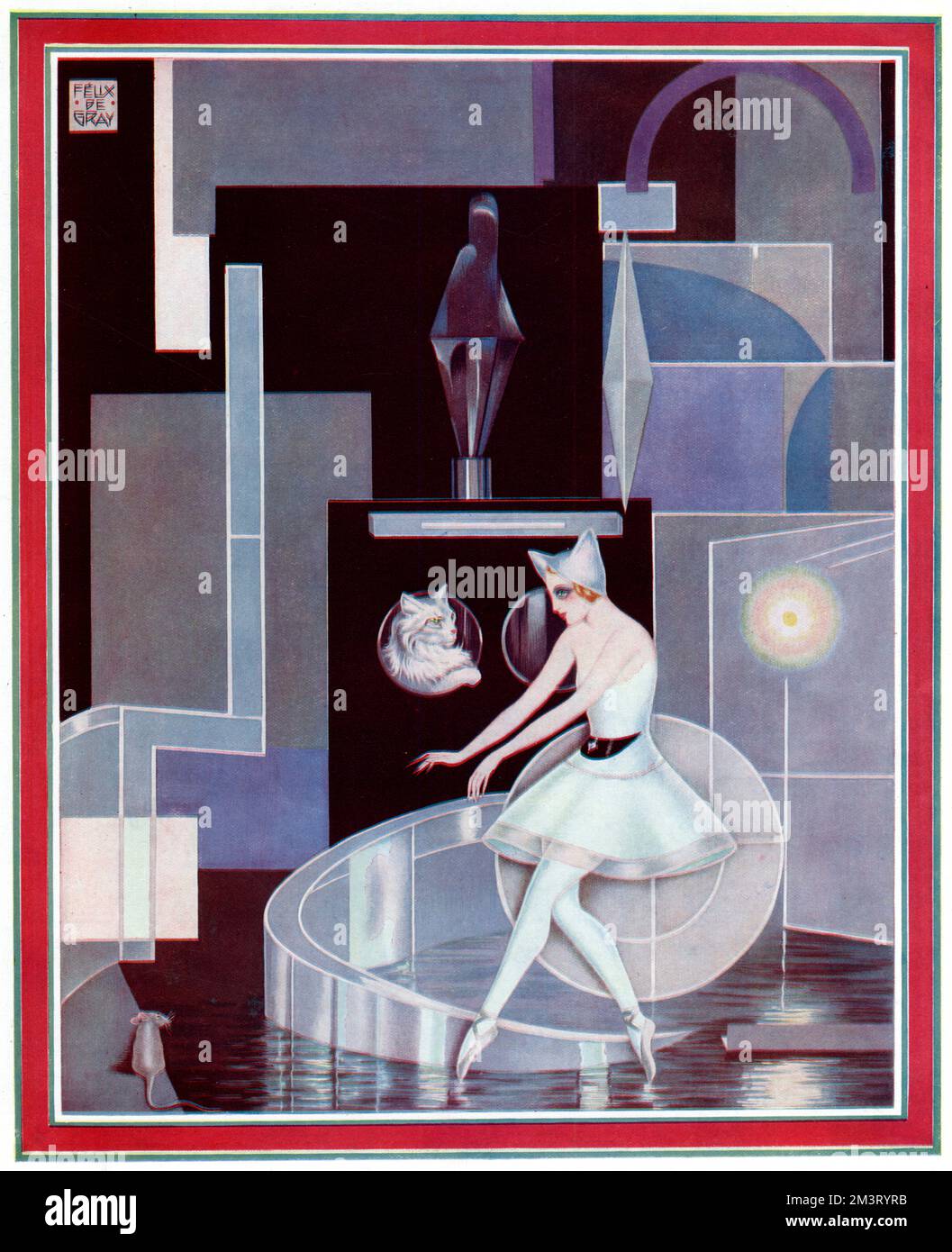 Impression by Felix de Gray of a scene from the Russian ballet's ...