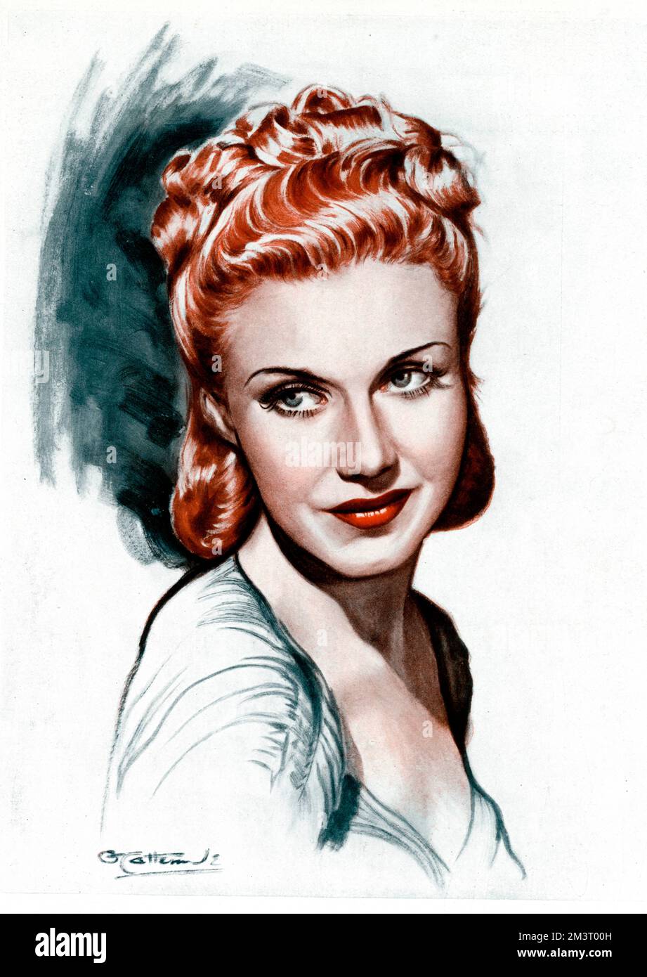 Vivacious lady ginger hi-res stock photography and images - Alamy