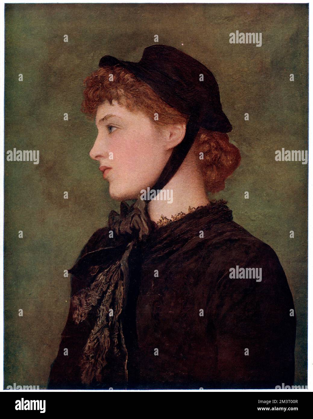 Lily Langtry by G. F. Watts Stock Photo - Alamy