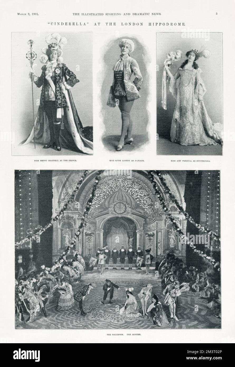 Cinderella at the London Hippodrome Stock Photo - Alamy