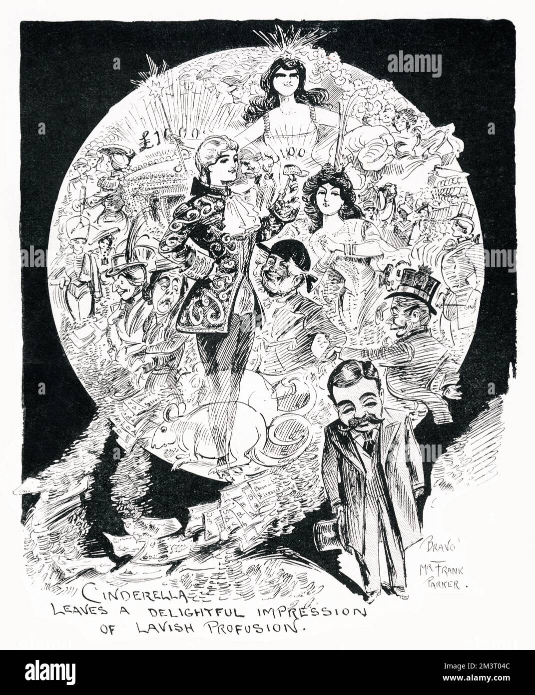 Cinderella at the London Hippodrome, 1900-01 Stock Photo - Alamy