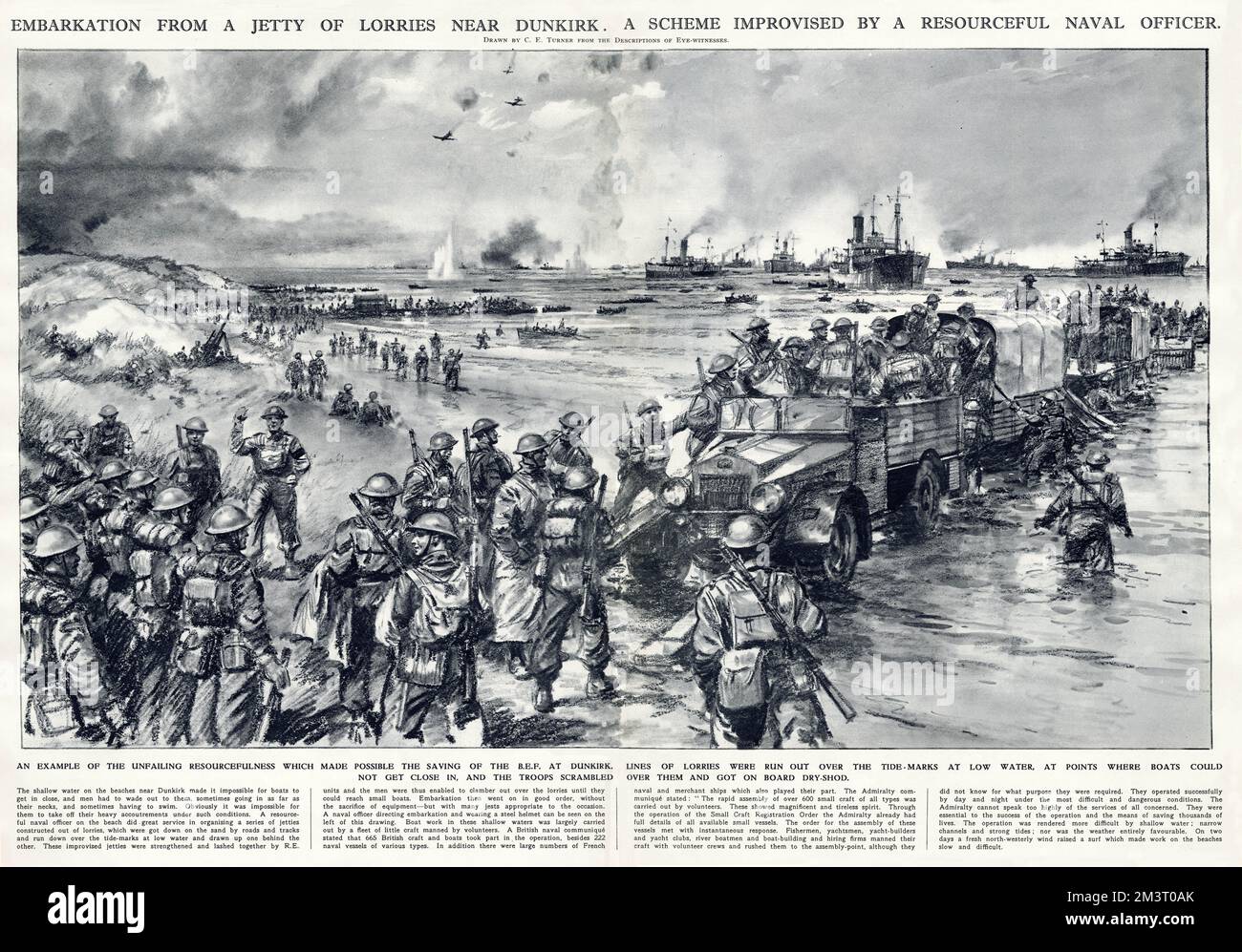 Evacuation beach second world war hi-res stock photography and images ...