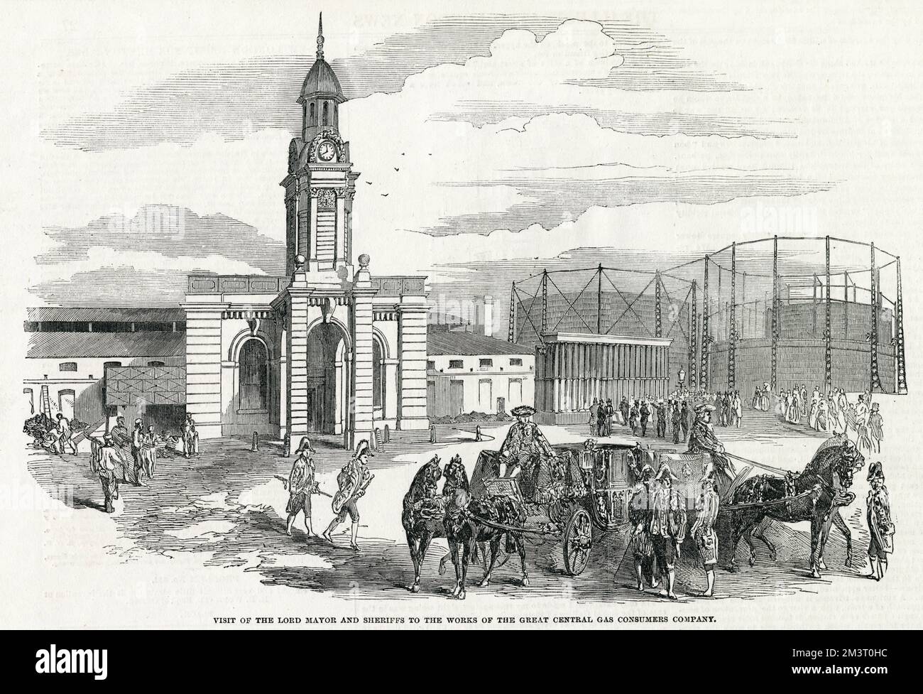 London gas works hi-res stock photography and images - Alamy