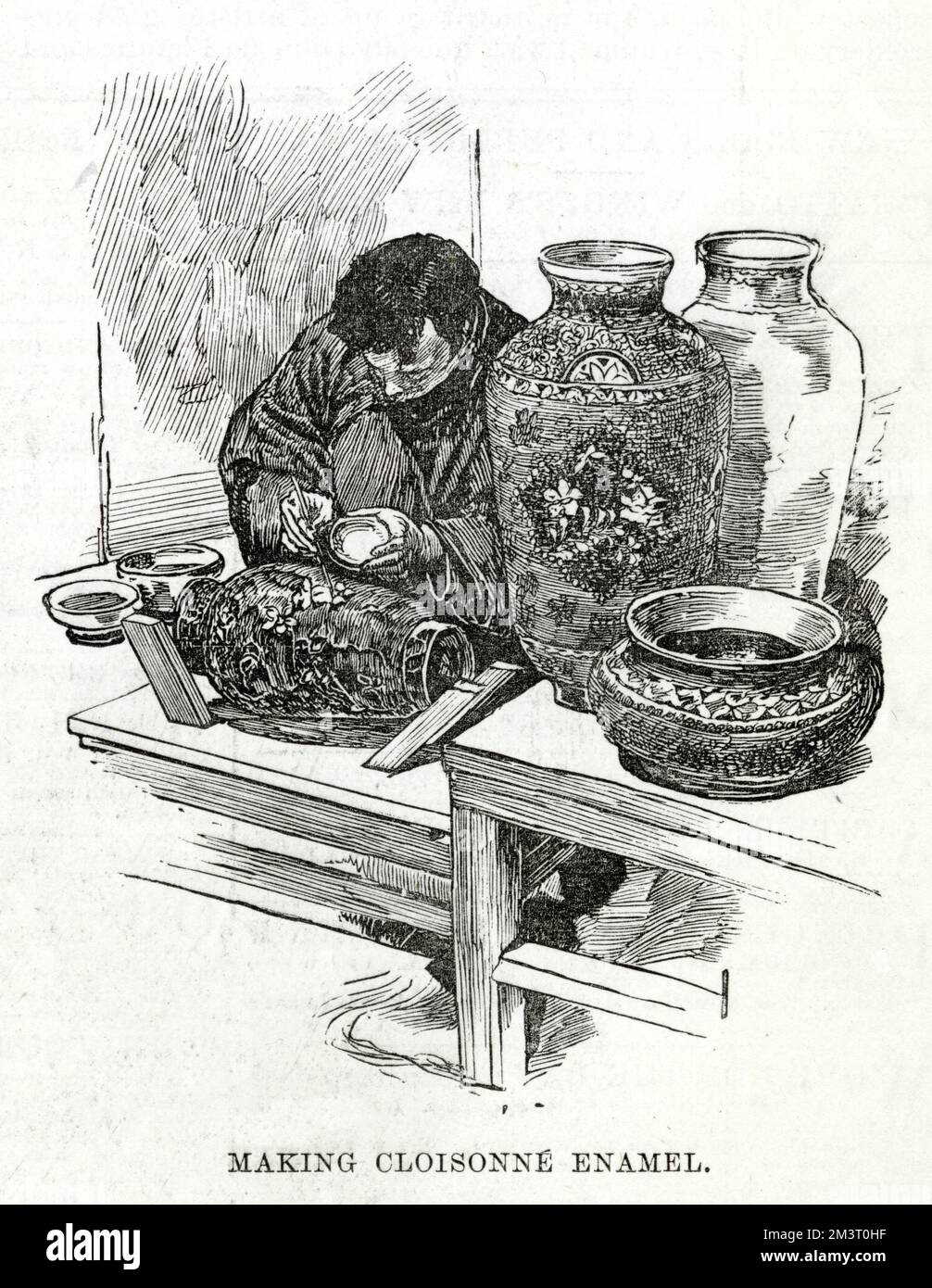 Cloisonne hi-res stock photography and images - Alamy