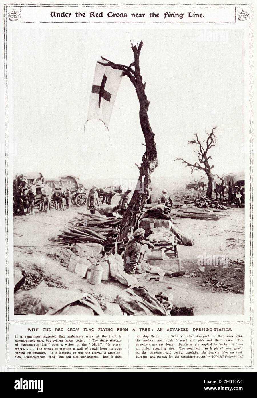 Red cross flag world war i hi-res stock photography and images - Alamy