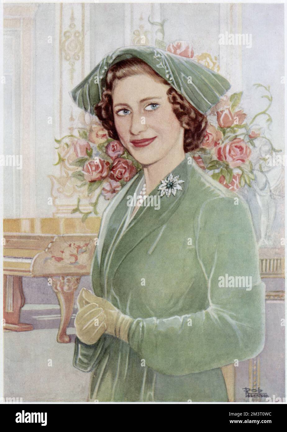 Portrait princess margaret hi-res stock photography and images - Alamy