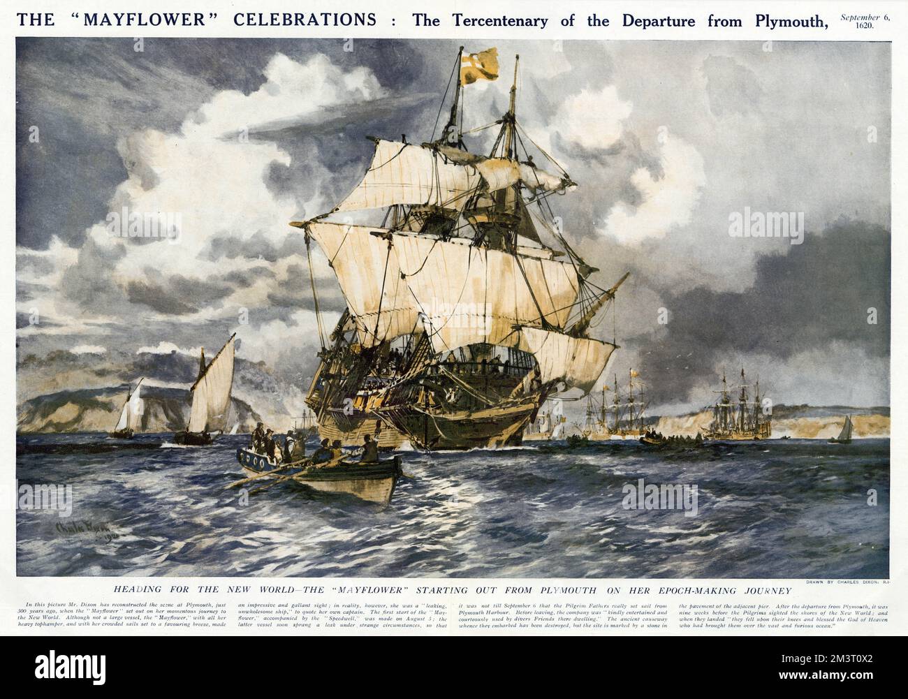 1620 mayflower hi-res stock photography and images - Alamy
