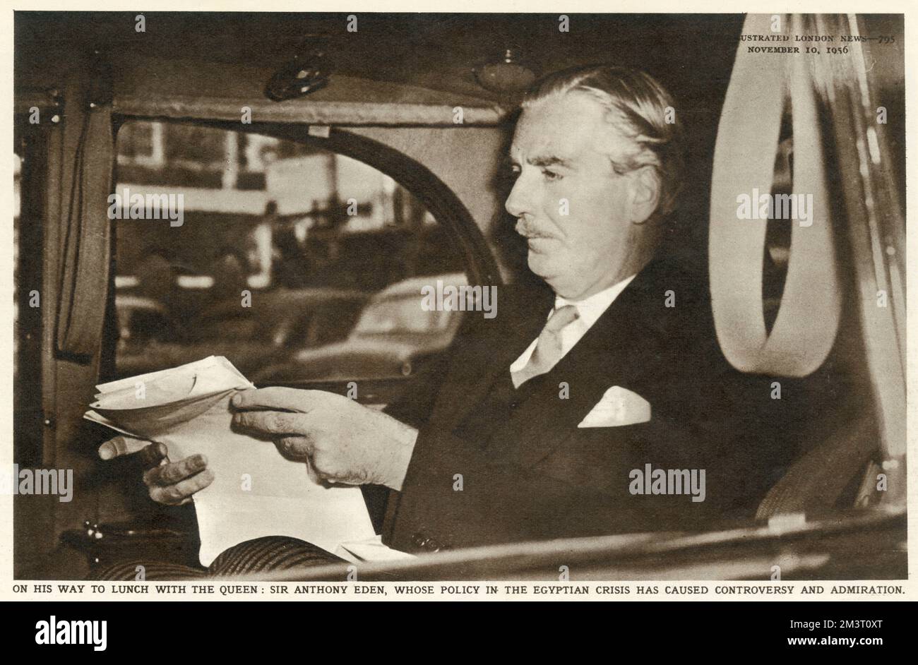 Suez crisis 1956 anthony eden hi-res stock photography and images - Alamy