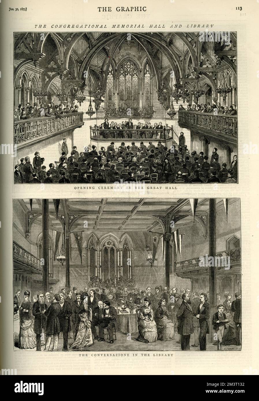 Congregational memorial hall hi-res stock photography and images - Alamy