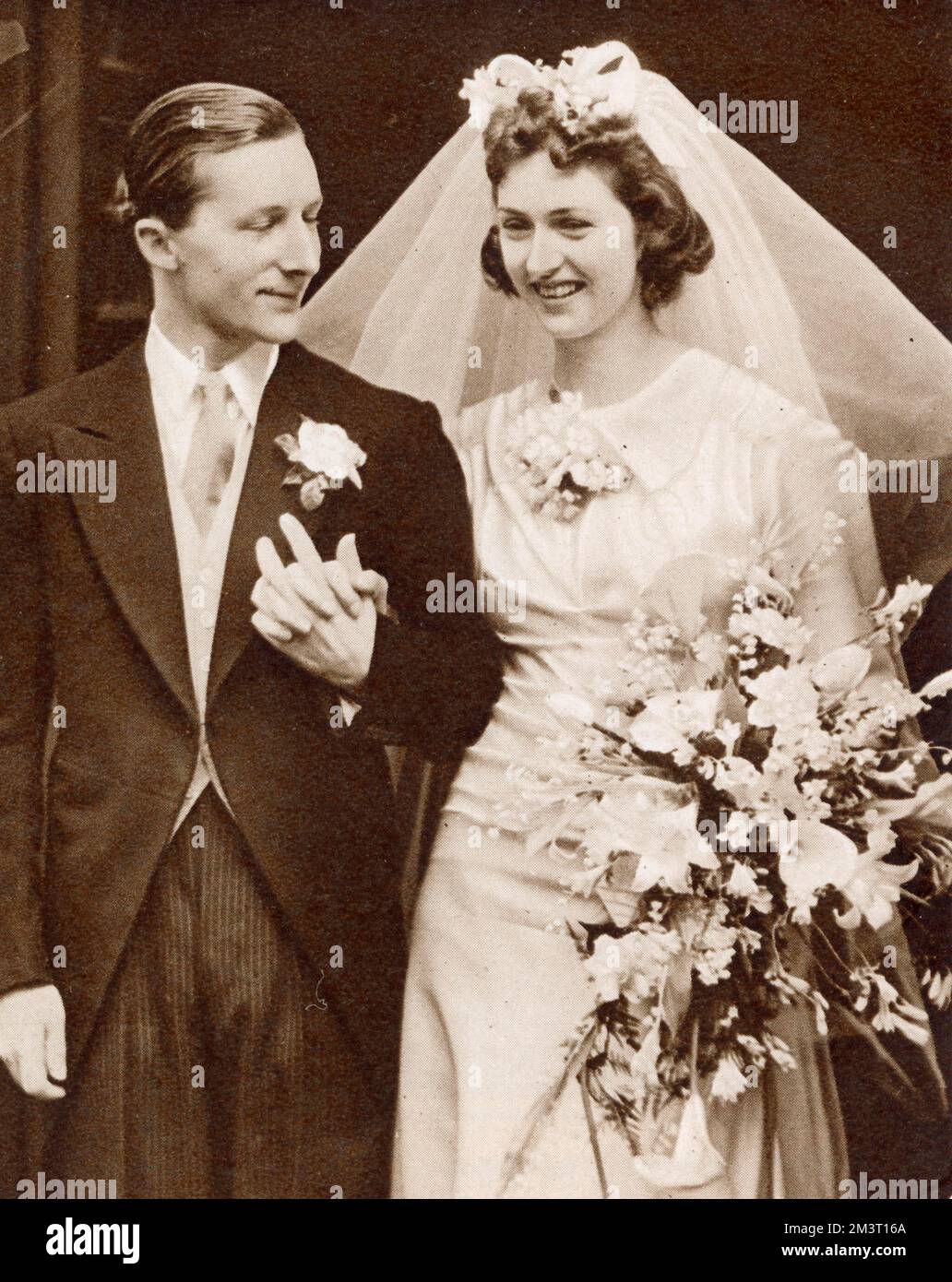 The marriage of Mr John Verney, elder son of Lieutenant-Colonel Sir ...