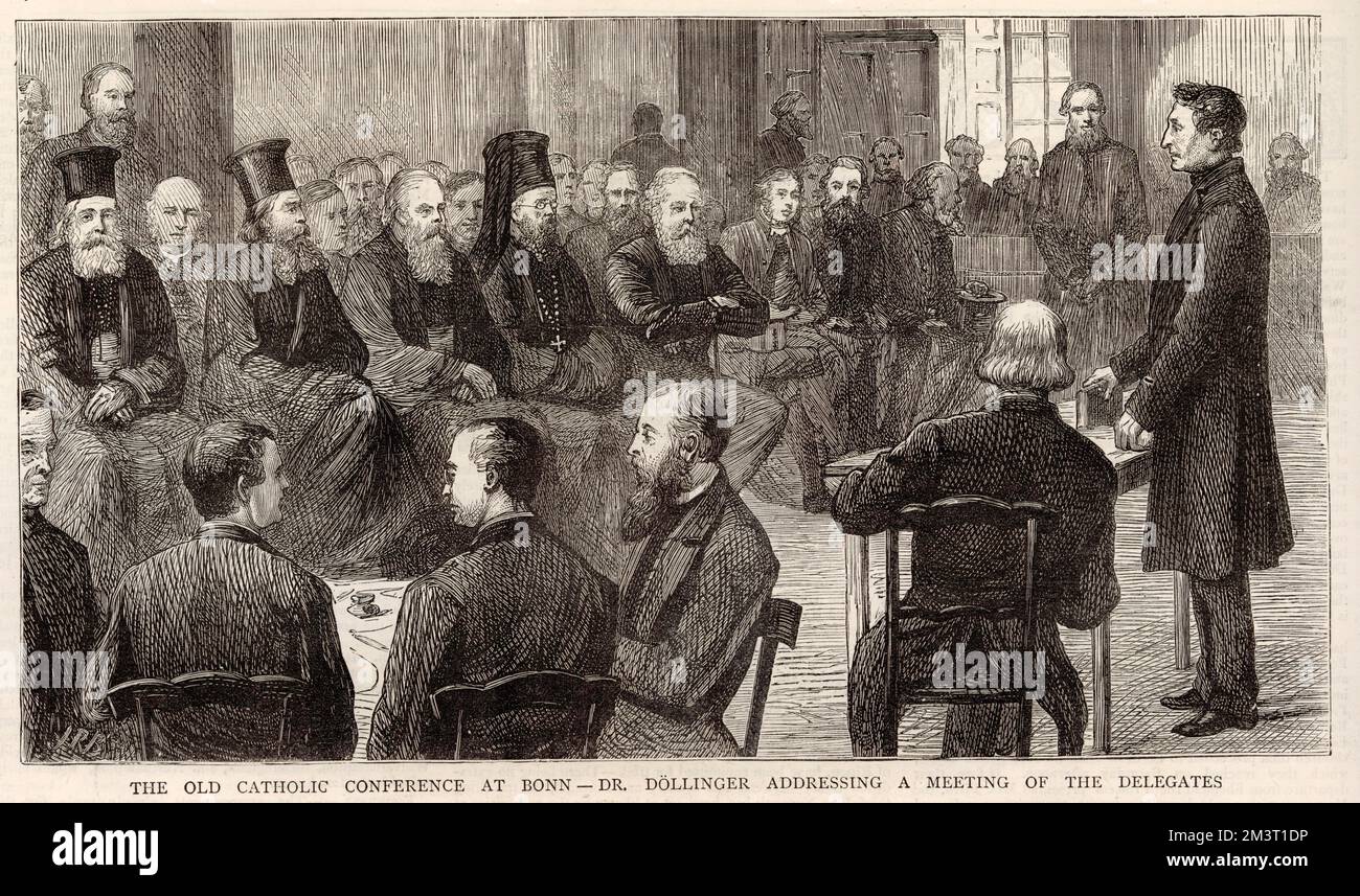 The Old Catholic Conference at Bonn Stock Photo - Alamy