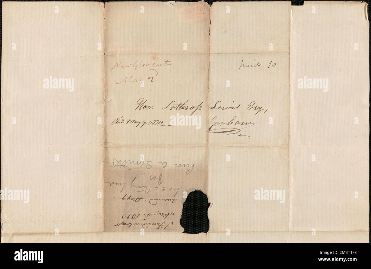 Samuel Fessenden to Lothrop Lewis, 1 May 1820 , Public land sales ...