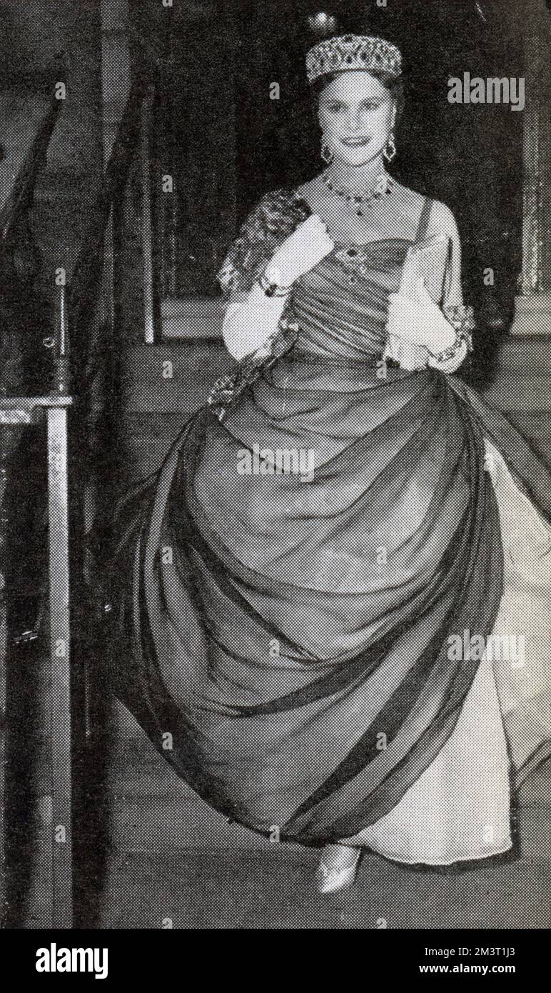 The Countess of Rosse - Marriage of Princess Margaret Stock Photo - Alamy