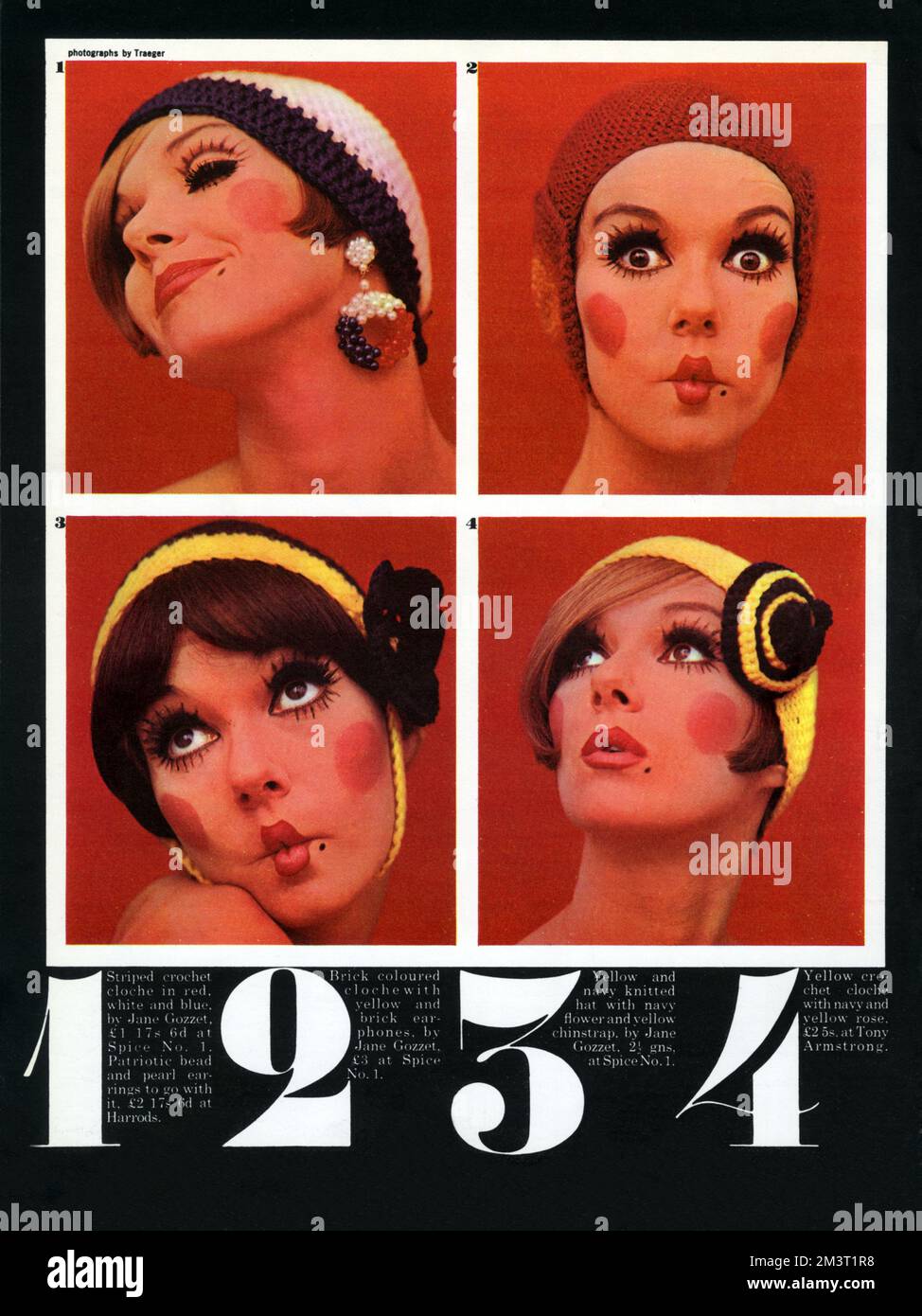 Fashion fashion models sixties hi-res stock photography and images - Alamy