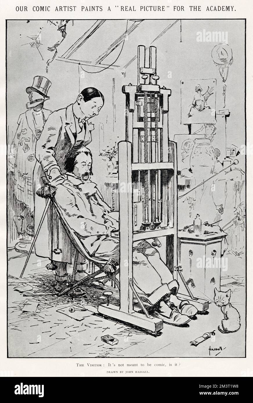 Cartoon artist studio hi-res stock photography and images - Alamy