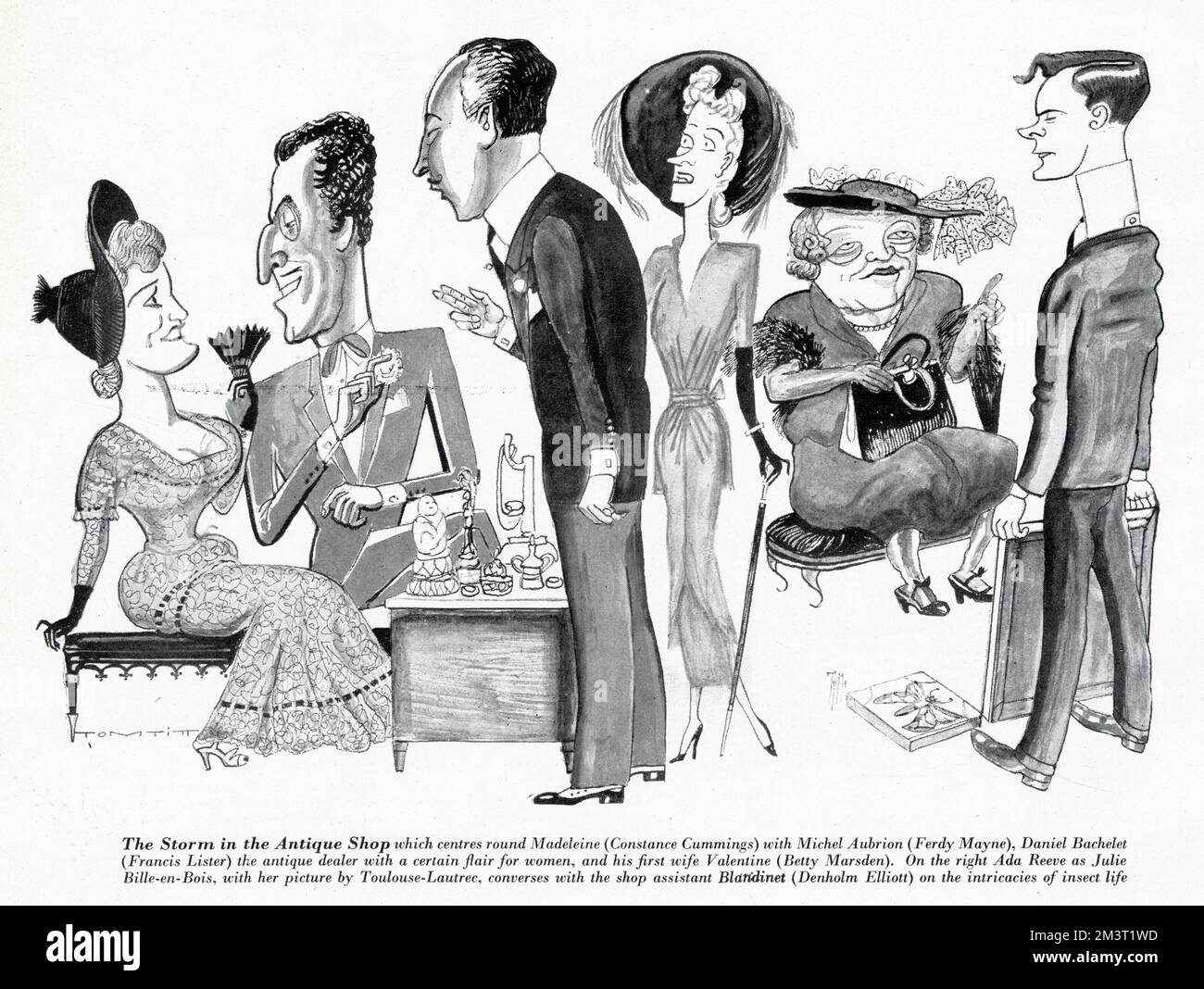 Don't Listen Ladies by Tom Tit Stock Photo - Alamy