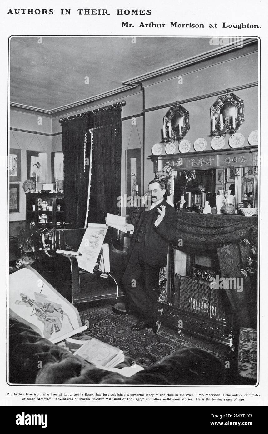 Writer in home Cut Out Stock Images & Pictures - Alamy