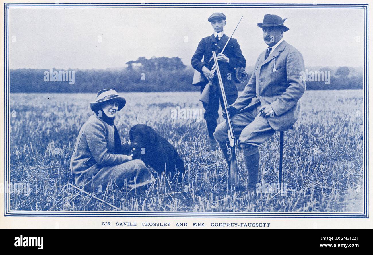Sir Savile Crossley's Shoot at Somerleyton Hall, Lowestoft Stock Photo ...