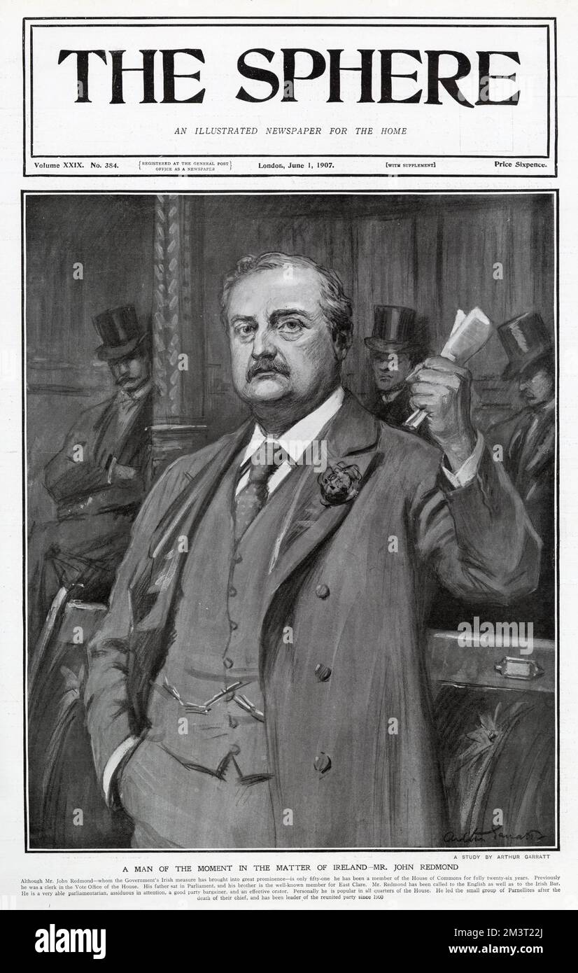 John redmond ireland hi-res stock photography and images - Alamy