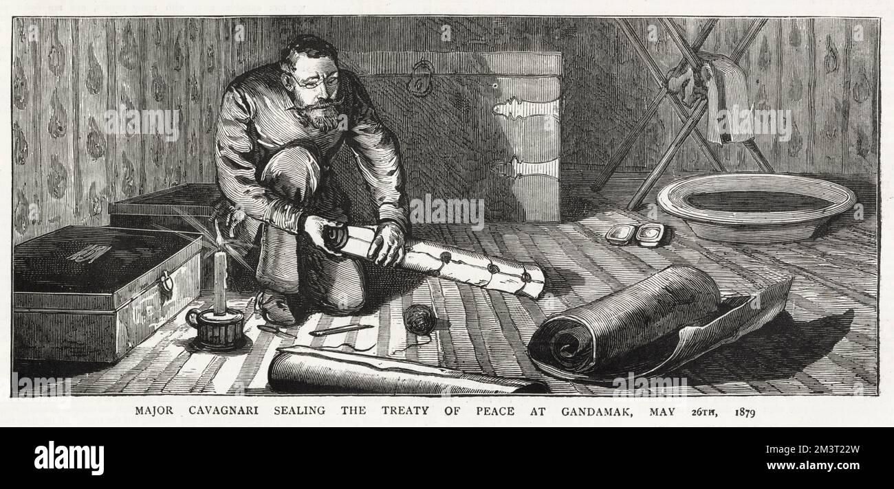 Treaty of gandamak hi-res stock photography and images - Alamy