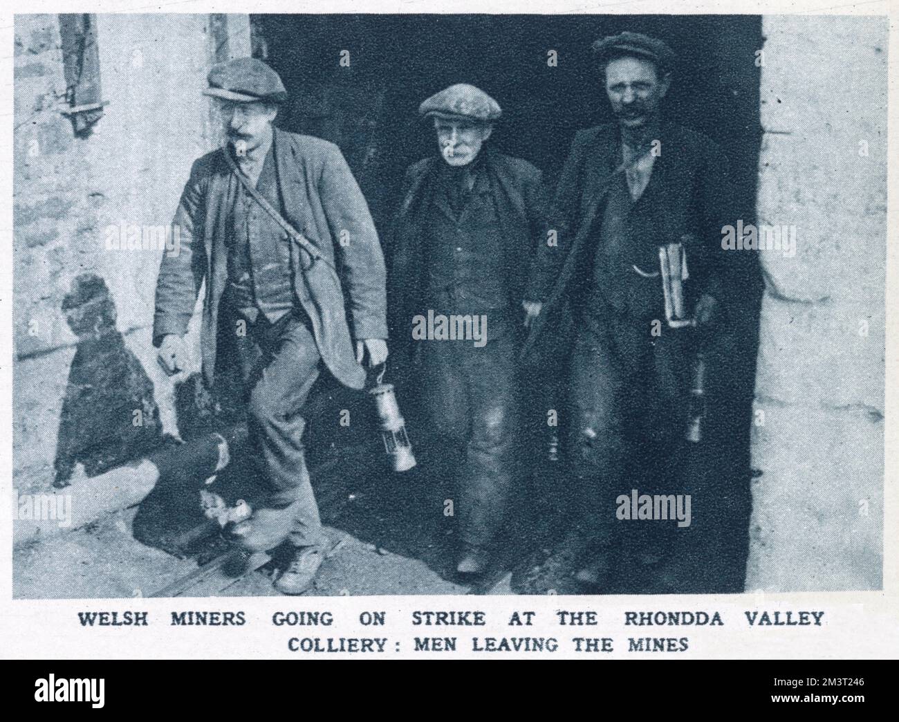 Coal mining wales 1920s hi-res stock photography and images - Alamy