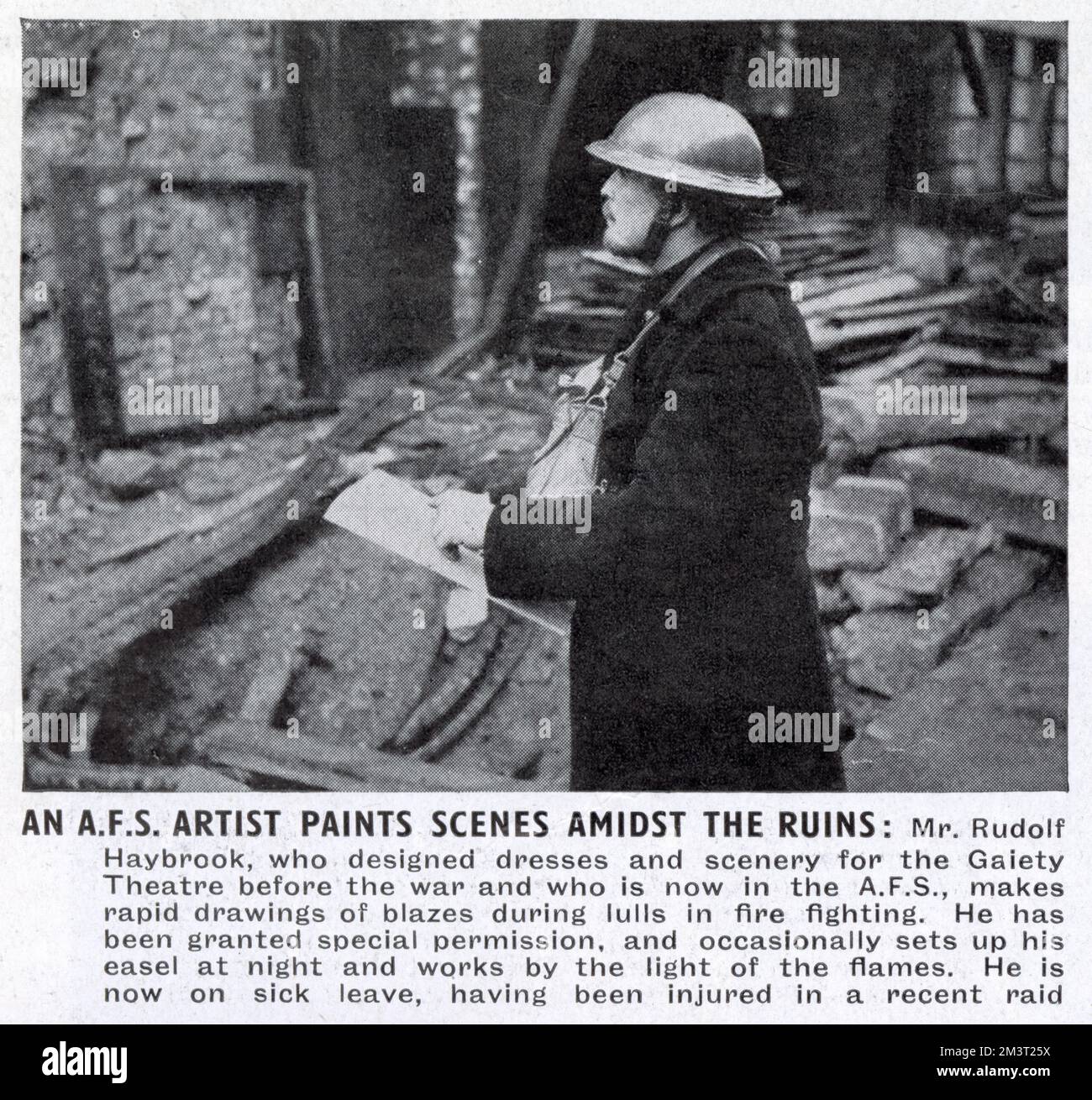 Mr. Rudolf Haybrook who designed dresses and scenery for the Gaiety ...