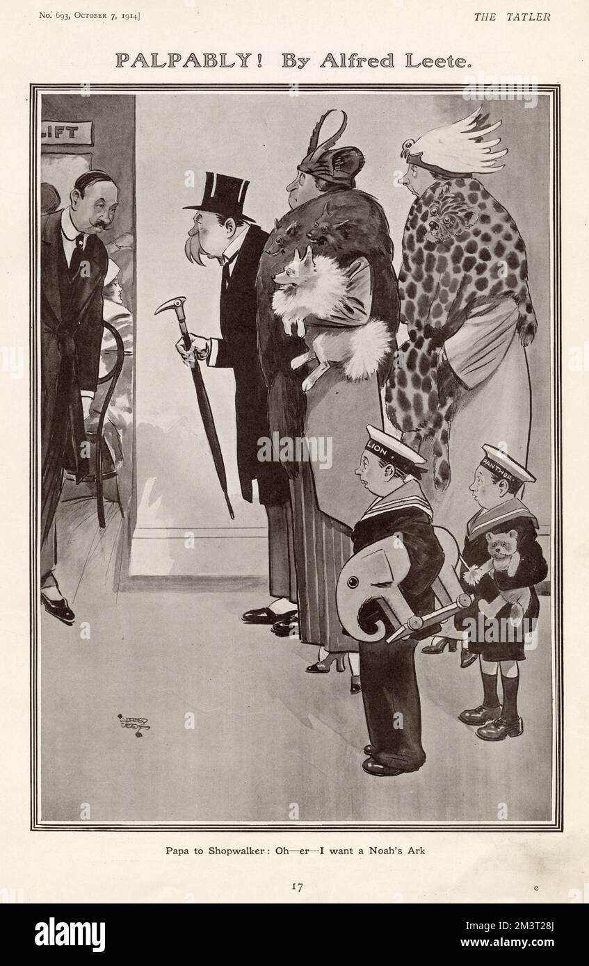 Palpably! by Alfred Leete Stock Photo - Alamy