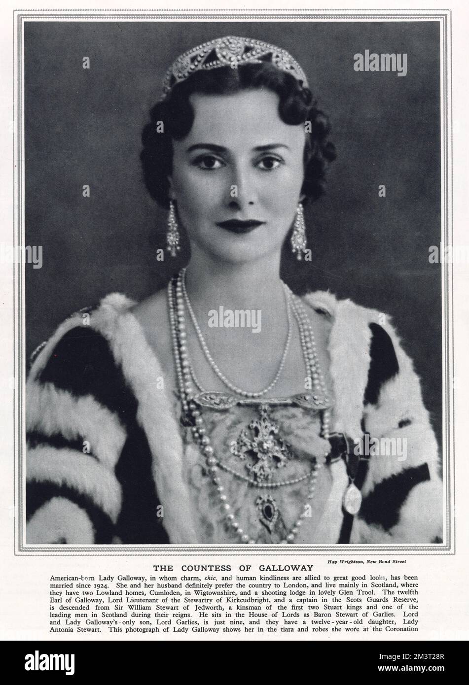 Countess of Galloway Stock Photo - Alamy
