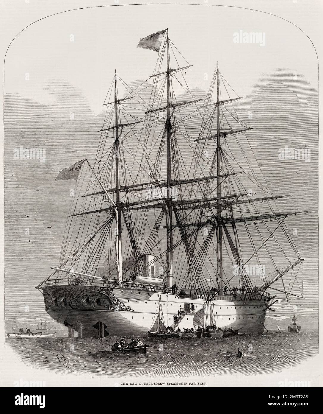 British trading ship with china hi-res stock photography and images - Alamy